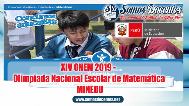 ONEM 2019 – Somos Docentes